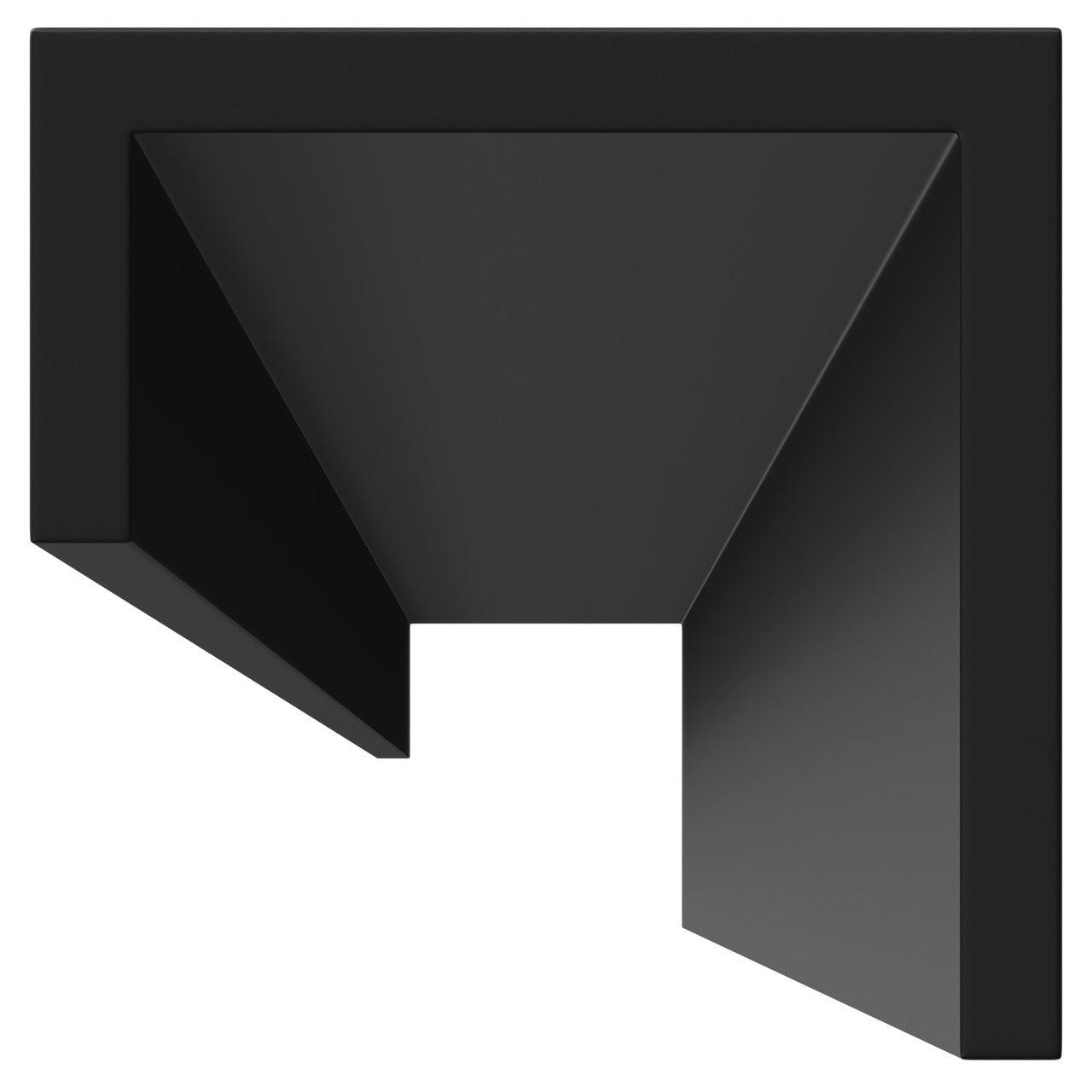 5mm Aluminium Edge Trim - Black